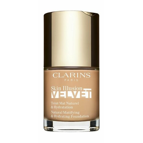 Увлажняющий тональный крем с матовым покрытием 107C beige Clarins Skin Illusion Velvet Natural Matifying&Hydrating Foundation