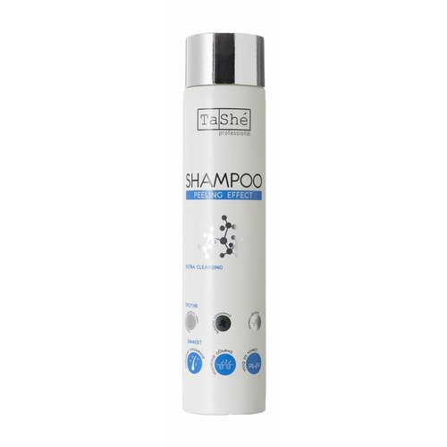 Шампунь для глубокого очищения волос с эффектом пилинга / Tashe Professional Peeling Effect Extra Cleansing Shampoo