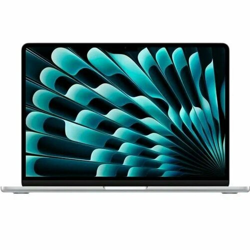 15.3 Ноутбук Apple MacBook Air 15 2024 2880x1864, Apple M3, RAM 8 ГБ, SSD 256 ГБ, Apple graphics 10-core, macOS, Silver MRYP3, английская раскладка