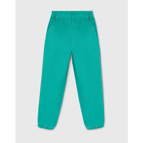 Джинсы  Gloria Jeans, размер 4-6л/110-116, зеленый