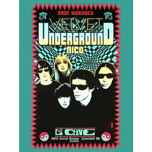 Плакат, постер на бумаге The Velvet Underground/музыкальные/поп исполнитель/артист/поп-звезда/группа. Размер 30 х 42 см