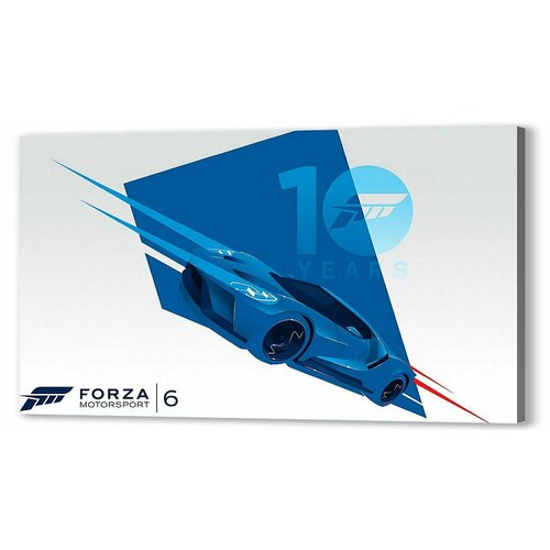 Плакат, постер на бумаге Forza Motorsport 6. Размер 42 х 60 см