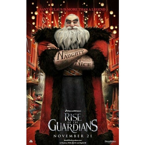 Плакат, постер на холсте Хранители снов (Rise of the Guardians), Питер Рэмзи. Размер 21 х 30 см