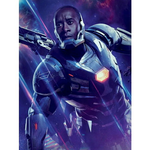 Плакат, постер на бумаге Avengers: Endgame Collection /Мстители: Финал/Джеймс Роудс/искусство/арт/абстракция/творчество. Размер 42 на 60 см