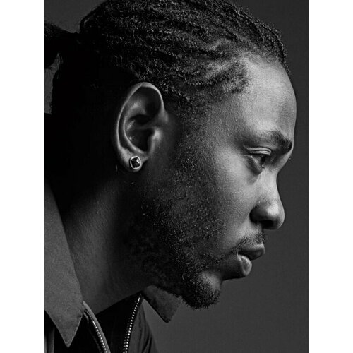 Плакат, постер на холсте Kendrick Lamar/Кендрик Ламар/музыкальные/поп исполнитель/артист/поп-звезда/группа. Размер 21 х 30 см