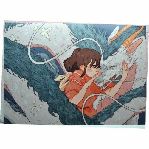 Плакат, постер на бумаге Унесенные призраками, Spirited Away. Размер 60 х 84 см