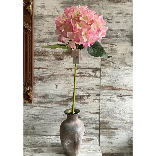 Искусственные цветы декоративные Гортензия розовая 70 см Karlsbach