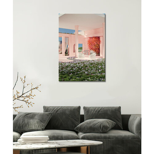 Картина/Картина на холсте для интерьера/Картина на стену/Картина для кухни/ - 3D иллюстрация (1) 20х30