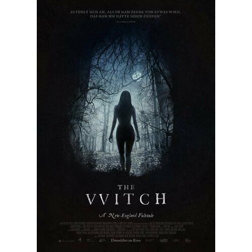 Плакат, постер на бумаге Ведьма (The VVitch: A New-England Folktale, 2015г). Размер 21 х 30 см