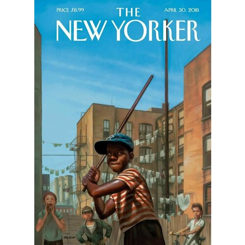 Плакат, постер на бумаге The New Yorker (April 30, 2018). Размер 60 х 84 см