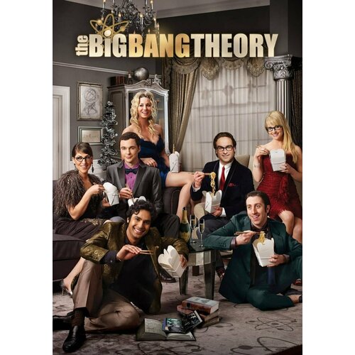 Плакат, постер на холсте Теория большого взрыва (The Big Bang Theory, сериал, 2007-2019г). Размер 30 х 42 см