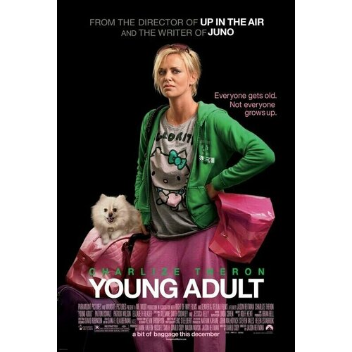 Плакат, постер на бумаге Бедная богатая девочка (Young Adult), Джейсон Райтман. Размер 21 х 30 см