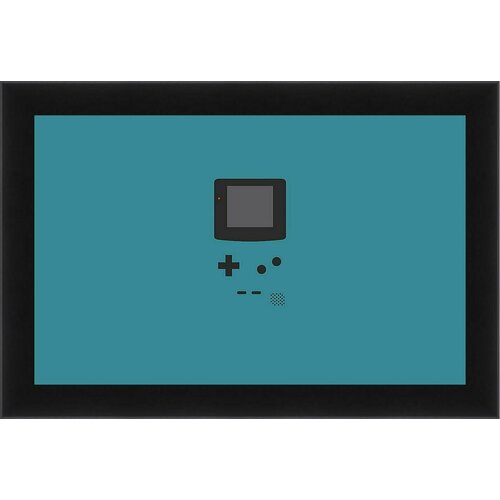 Плакат, постер на холсте Game Boy. Размер 21х30 см