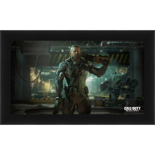 Плакат, постер на бумаге Call Of Duty: Black Ops III. Размер 30 х 42 см
