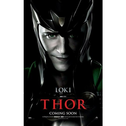 Плакат, постер на бумаге Тор (Thor), Кеннет Брана, Джосс Уидон. Размер 30 х 42 см