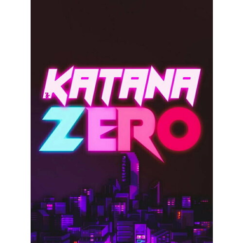 Плакат, постер на холсте Katana Zero/игровые/игра/компьютерные герои персонажи. Размер 30 на 42 см