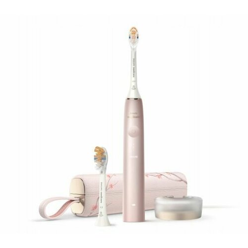 Электрическая звуковая зубная щетка Philips Sonicare DiamondClean Prestige 9900 Limited Edition HX9992/31, розовый
