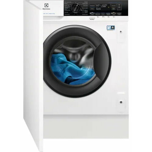 Встраиваемая стиральная машина ELECTROLUX/ Встраиваемая стирально-сушильная машина, загрузка 8кг, Сушка 4 кг, 1600 об/мин, A, дисплей, защита от протеч
