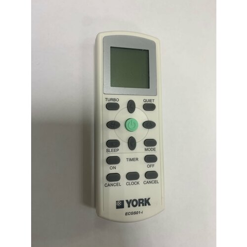 York ECGS01 пульт для кондиционера