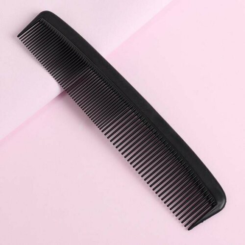 Расчёска комбинированная, 22 × 4,5 см, цвет чёрный (комплект из 39 шт)