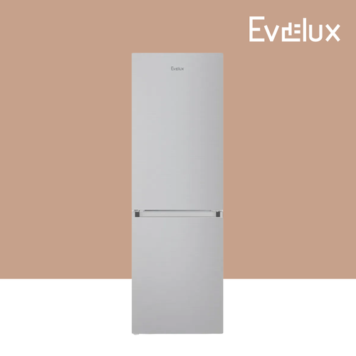 Холодильник с морозильной камерой Evelux FS 2281 X