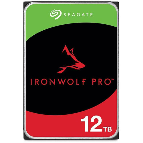 Жесткий диск Seagate SATA-III 12Tb ST12000NT001 NAS Ironwolf Pro 512E (7200rpm) 256Mb 3.5"