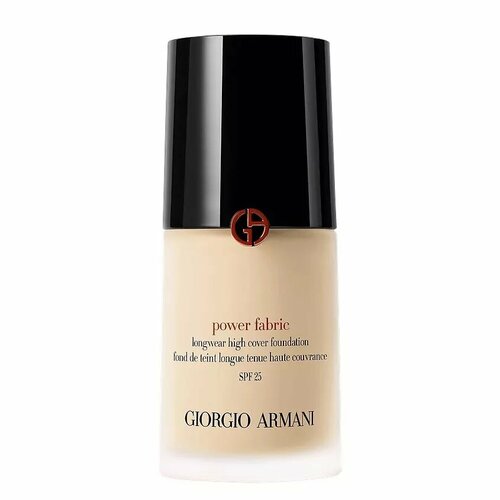 GIORGIO ARMANI Power Fabric Тональный крем для лица стойкий SPF 25, 30 мл, 2