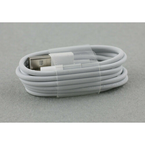 Кабель Из комплекта Apple USB 8 pin Lightning для Apple iPhone 5 5S SE 6 6S 7 8 X (10) Xr Xs Xs Max 11 11 Pro 12 12 Mini 13 13 Pro Max/SE 2022/14/iPad/iPod/AirPods Качество