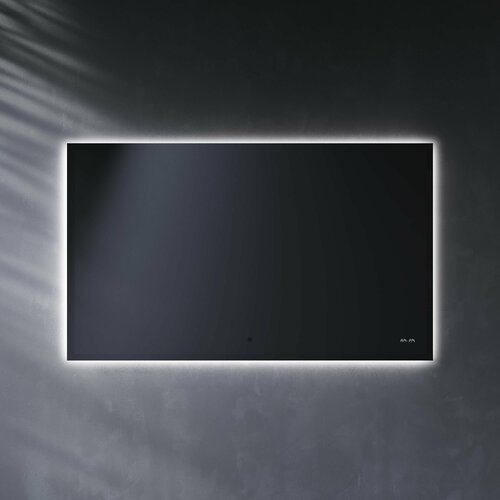 Зеркало для ванной AM.PM Brava 90 см, интерьерная LED-подсветка по периметру, бесконтактный ИК-сенсор, функция диммирования,