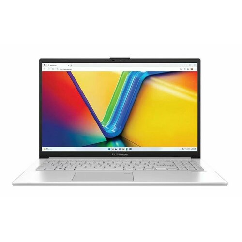 Ноутбук 15.6" IPS FHD ASUS E1504GA-BQ149 silver (Processor N200/8Gb/256Gb UFS/VGA int/noOS) (90NB0ZT1-M005Z0)