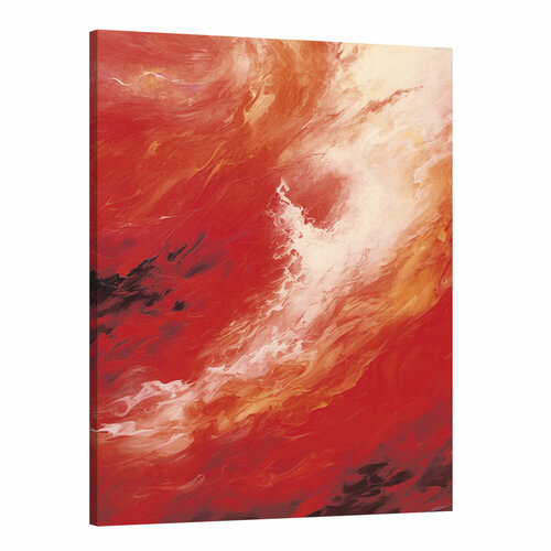 Интерьерная картина 50х70 "Раскаленное море"