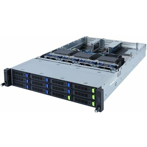 Сервер в корпусе высотой 2U Никс gS9600/pro2U S924A2Fi Xeon Silver 4314/128 ГБ/2 x 480 Гб SSD/A100/Aspeed AST2600