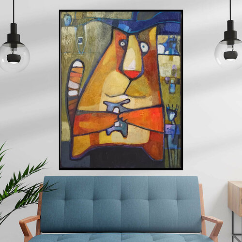 Картина «Антистресс», художник Екатерина Федулова, 40х30см, холст акрил, авторская живопись, современное искусство