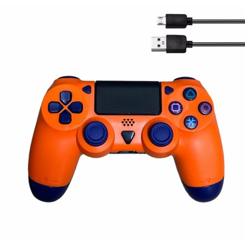 Геймпад беспроводной DOBE для PS4, оранжевый