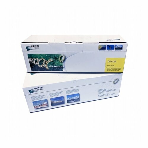 Картридж для HP Color LJ M452/ M477 CF412A (410A) желт (2,3K) UNITON Premium GREEN LINE (Eco Protected)