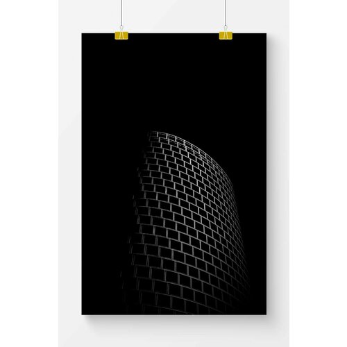 Постер для интерьера Postermarkt, 50х70 см в тубусе, постер Черно-белый #1