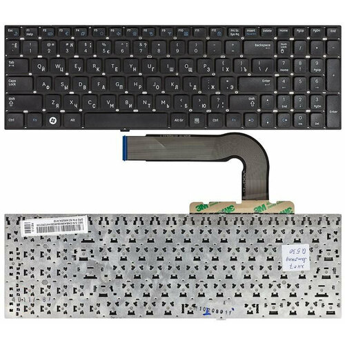 Клавиатура для ноутбука Samsumg CNBA5902850CBIL черная без рамки