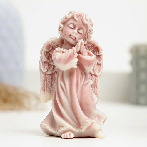 Сувениры из мраморной крошки Фигура "Ангел молящийся" 7,5см