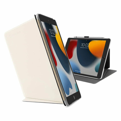 Чехол Tomtoc Tablet case (без слота pencil) для iPad 10.2 белый (B02-006W01)