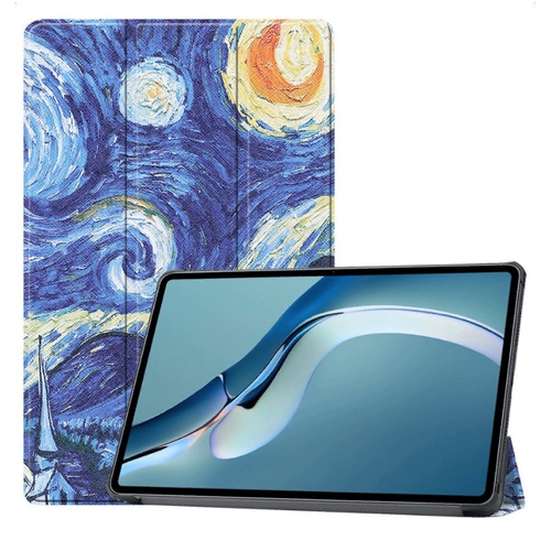 Чехол-обложка футляр MyPads для Huawei MatePad T 10s LTE / WiFi (2020) / MatePad T 10 LTE /WiFi (2020) / MatePad C5e (AGS3K-L09) тонкий с магнитной.