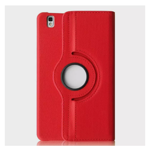 Чехол MyPads для планшета Samsung Galaxy Tab Pro 8.4 SM-T320/T325 поворотный роторный оборотный красный кожаный