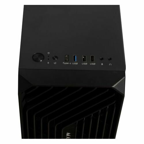 Корпус mATX Accord ACC-265B, Mini-Tower, без БП, черный