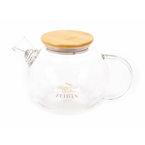 Чайник заварочный Zeidan / Зейдан Z-4443 из стекла, 1л