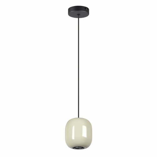 5053/1A PENDANT ODL24 311 черный/цвет слонов. кости//металл Подвес GU10 LED 4W OVALI