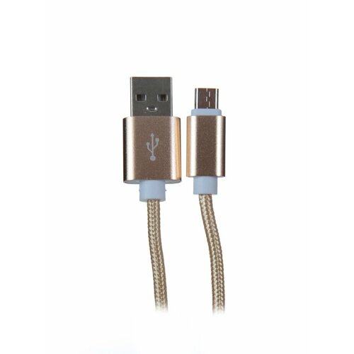 Аксессуар Red Line USB - MicroUSB 2А Gold УТ000035969