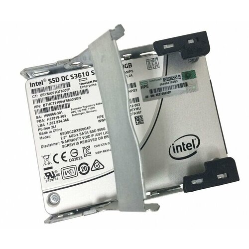 Жесткий диск HP 730150-001 800Gb SATAIII 2,5" SSD