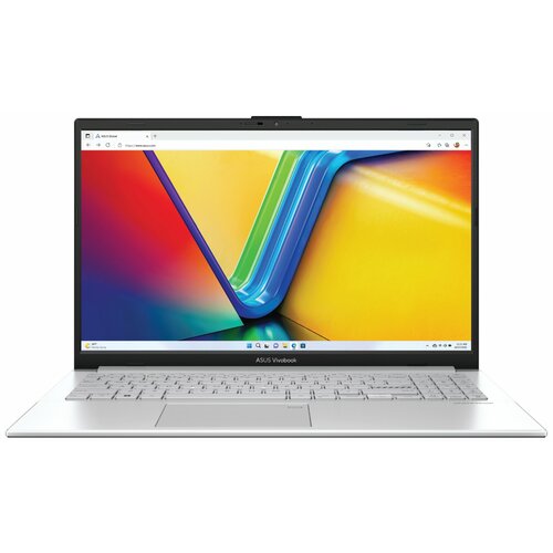 Ноутбук Asus VivoBook Go 15 E1504GA-BQ149 15.6"(1920x1080) Intel Processor N200(1Ghz)/8GB SSD 256GB/ /No OS/90NB0ZT1-M005Z0