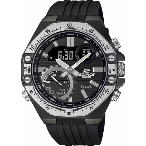 Наручные часы CASIO Edifice Японские ECB-10TP-1A с хронографом, черный