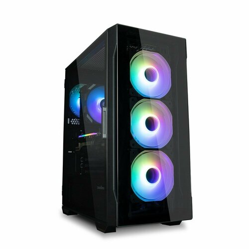 Корпус ATX Zalman i3 NEO TG Black, Midi-Tower, без БП, Черный