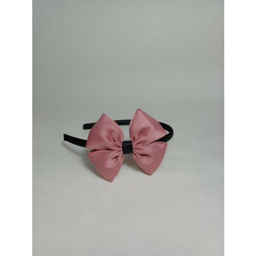Ободок с розово-пудровым бантиком ручной работы от бренда Bantichelli